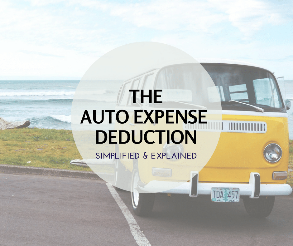 Auto Expense Deduction